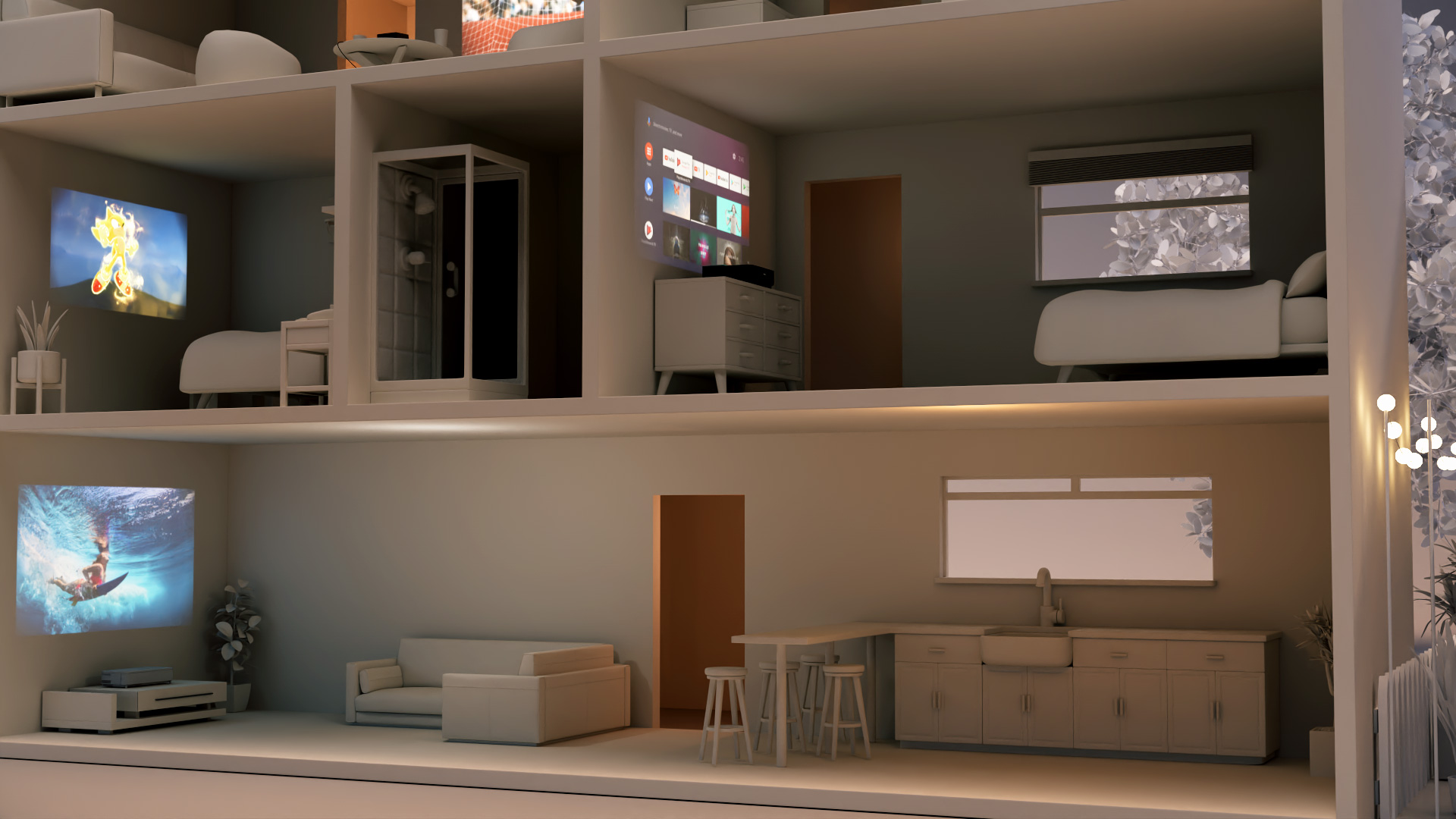 CGI Animation for Epson 4K Projectors | Frantic
